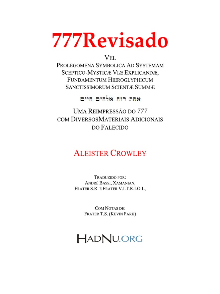 Liber 777 | PDF