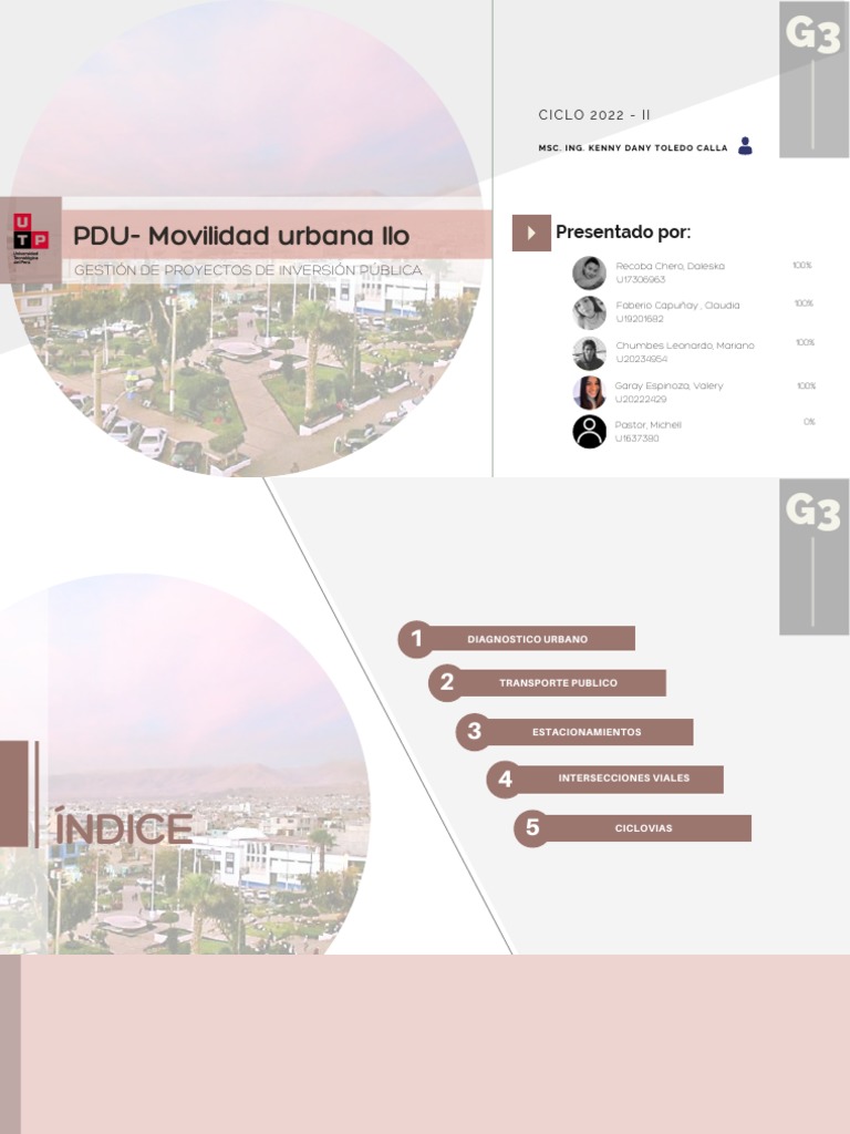 Pdu Ilo | PDF | Transporte | Peatonal