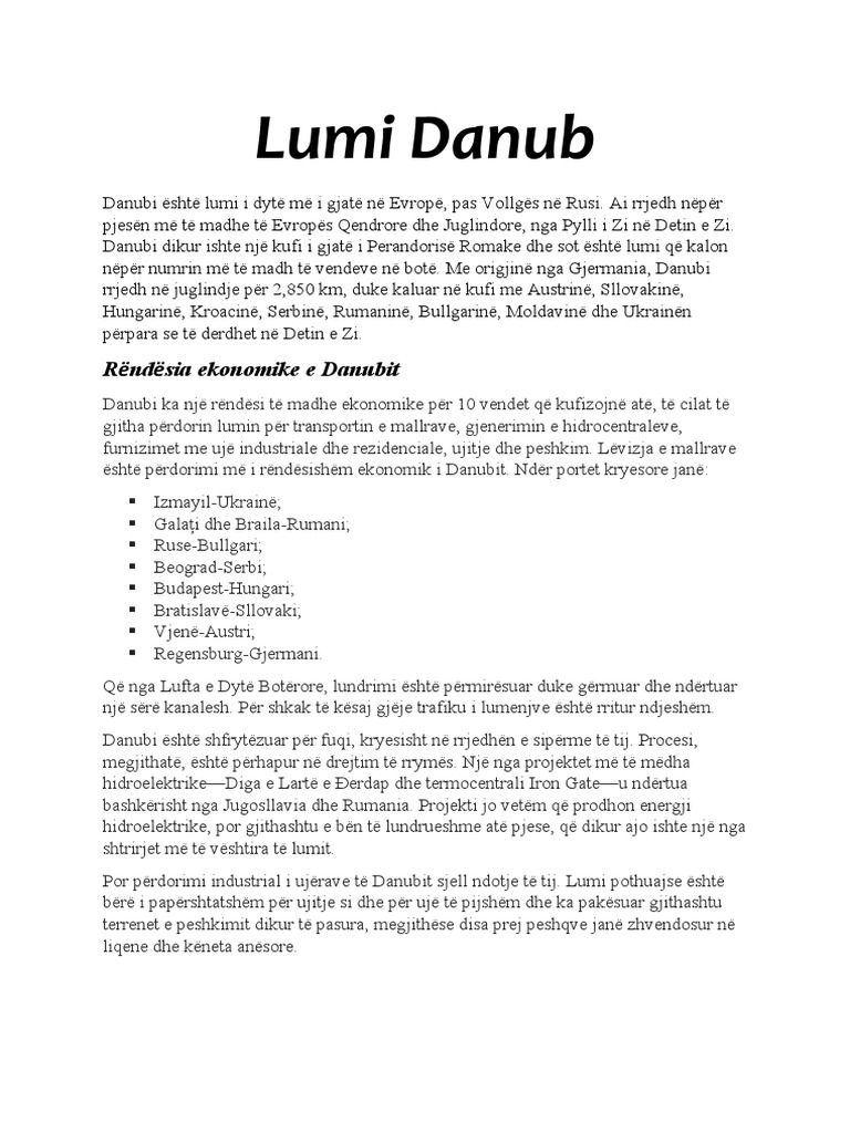 Lumi Danub | PDF