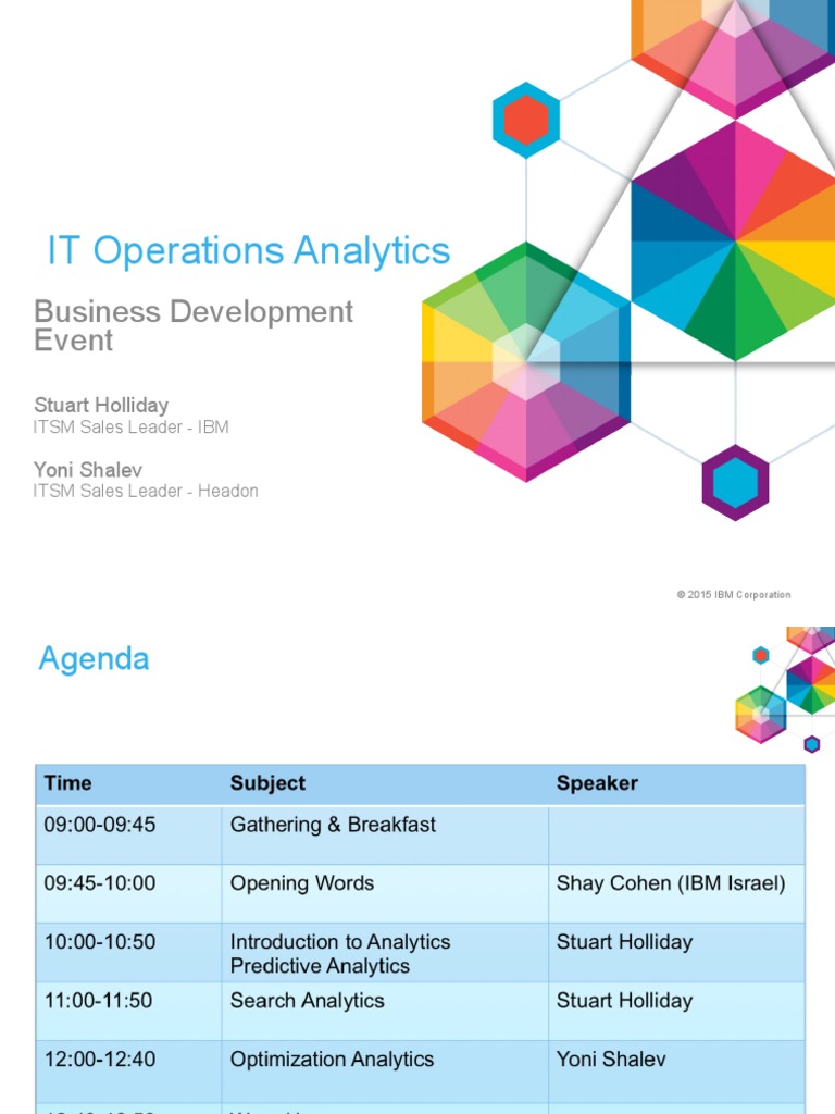 IT Operations Analytics 021115 | PDF | Analytics | Cloud Computing