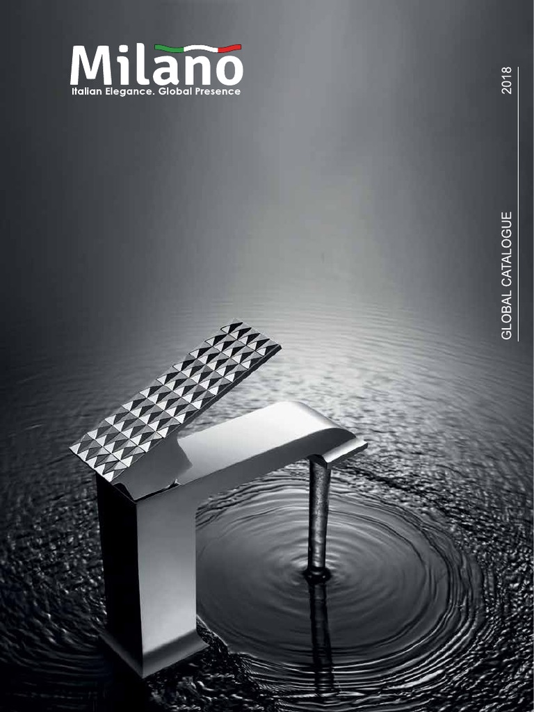 MILANO | PDF | Tap (Valve) | Bathroom