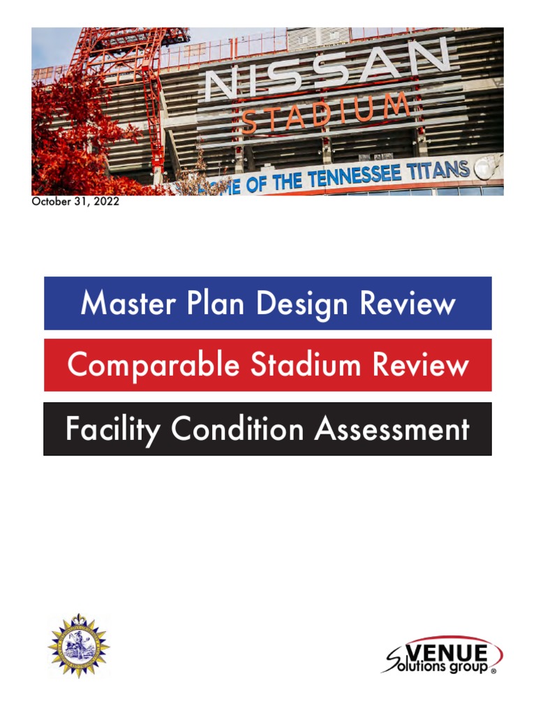 Nissan Stadium Facility Assessment Report | PDF | Plumbing | Duct (Flow)