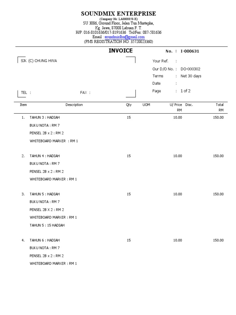 Sjk C Chung Hwa I 000631 Do 000302 Pdf