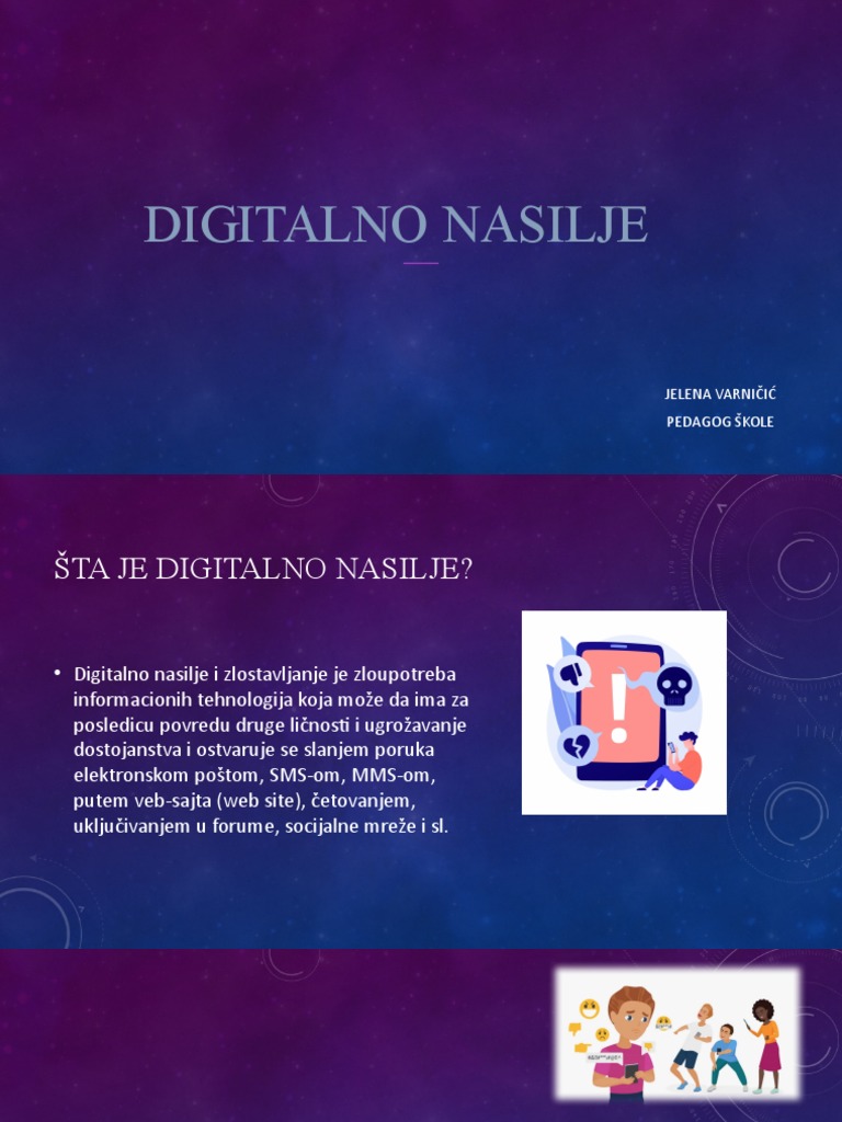 Digitalno Nasilje | PDF