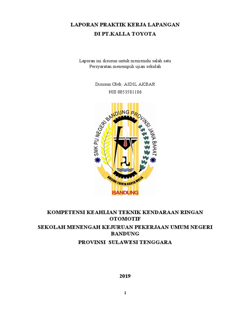 427930134-Bab-1-Laporan-Pkl-Aidil Akbar | PDF