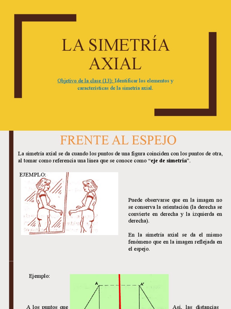La Simetría Axial | PDF