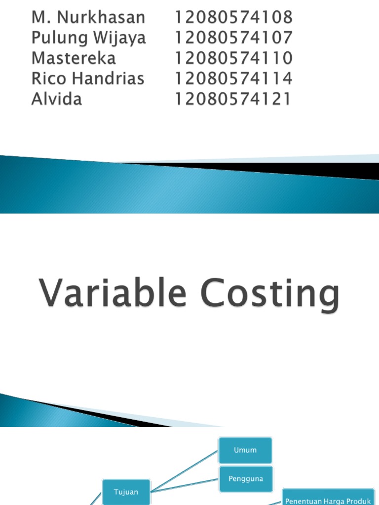 Variable Costing | PDF