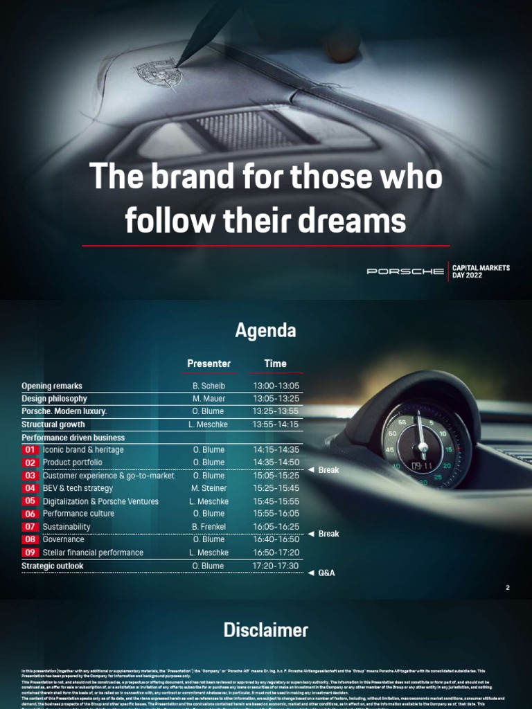 Capital Markets Day Presentation July 2022 | PDF | International ...