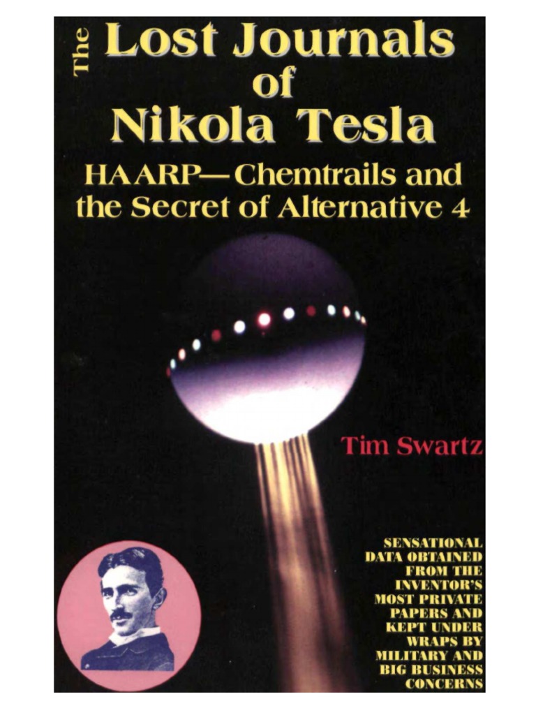 Tesla's Lost Journals Revealed | PDF | Young Adult