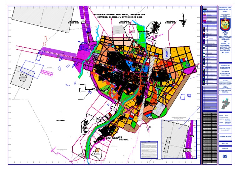 T-Plano de Zonificación General de Uso Del Suelo Del Área Metropolitana Psad-56-AO | PDF