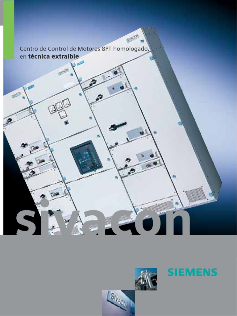 Sivacon: Centro de Control de Motores 8PT Homologado, en Técnica ...