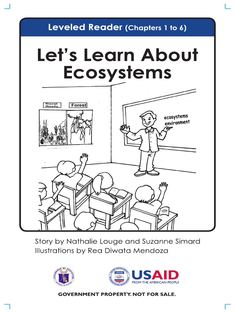 Grade 3 English Q2.4 Story Lets Learns About Ecosystems (Blue) | PDF