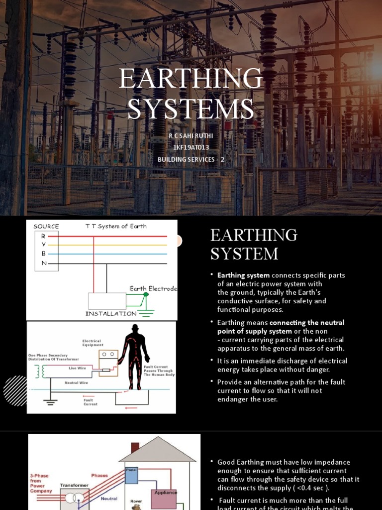Earthing System | PDF | Equipment | Electrical Components