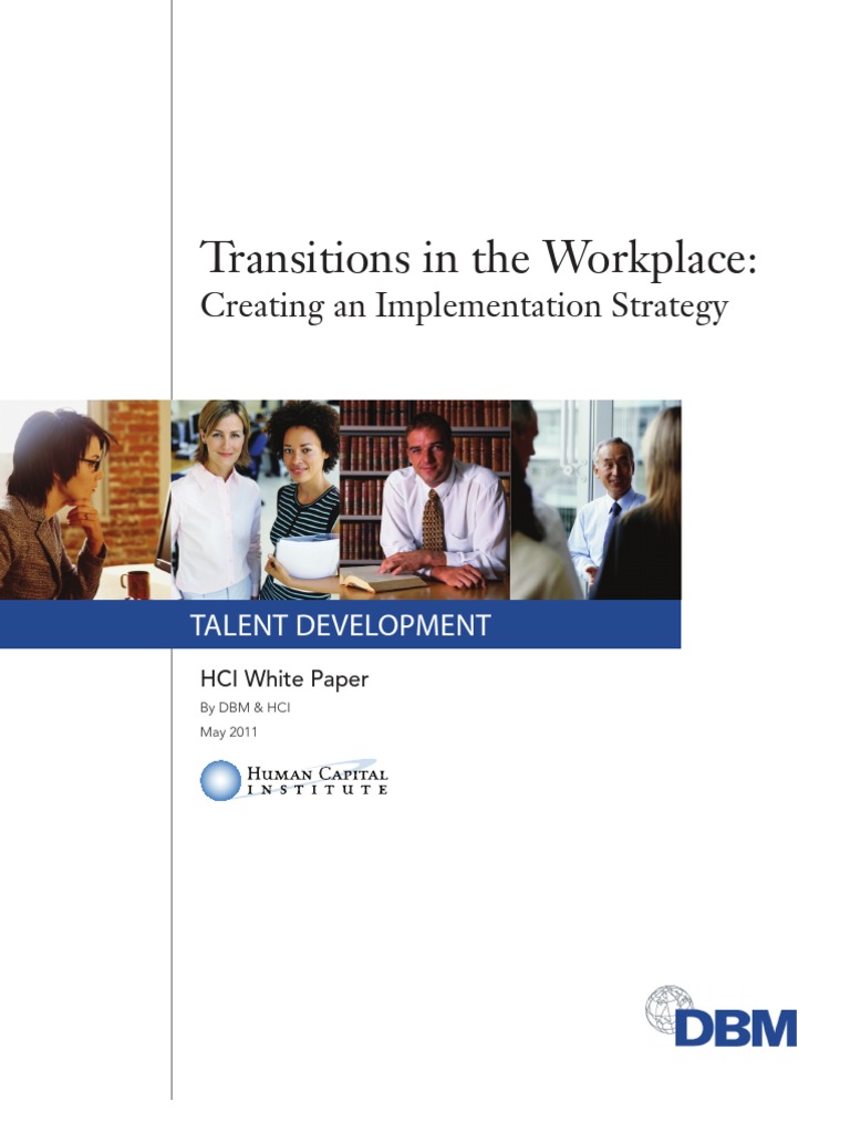 DBM Managing Transitions in The Workplace | PDF | Layoff | Employment