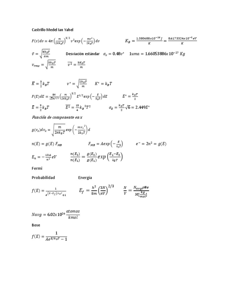 Analysis of the Maxwell-Boltzmann, Fermi-Dirac, and Bose-Einstein ...