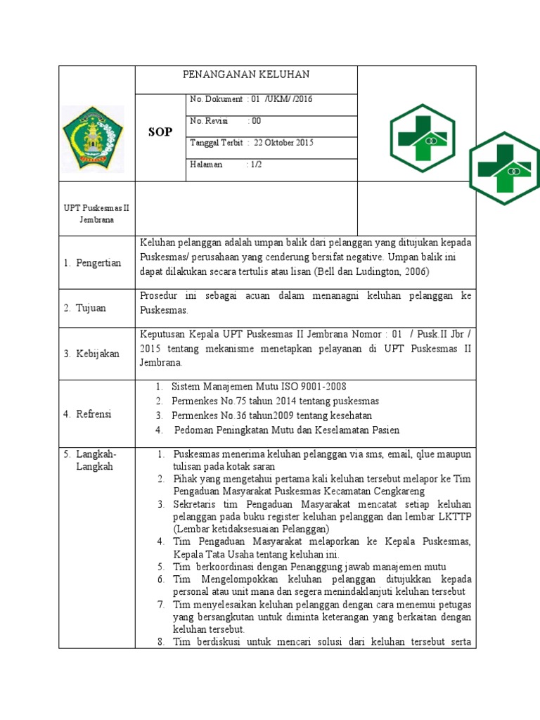 Penanganan Keluhan | PDF | Sains & Matematika