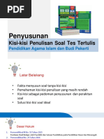 Panduan Penyusunan Kisi-Kisi Dan Soal | PDF