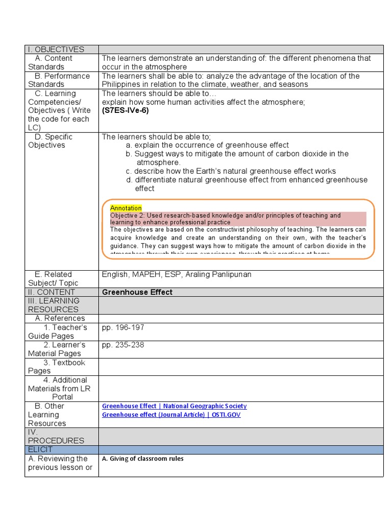 GREENHOUSE EFFECT With Annotation Objective 2 | PDF | Greenhouse Effect ... GREENHOUSE EFFECT With Annotation Objective 2 | PDF | Greenhouse Effect ...