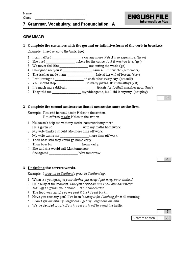 Practice Exercises Unit 7 | PDF | Grammar | Cognitive Science