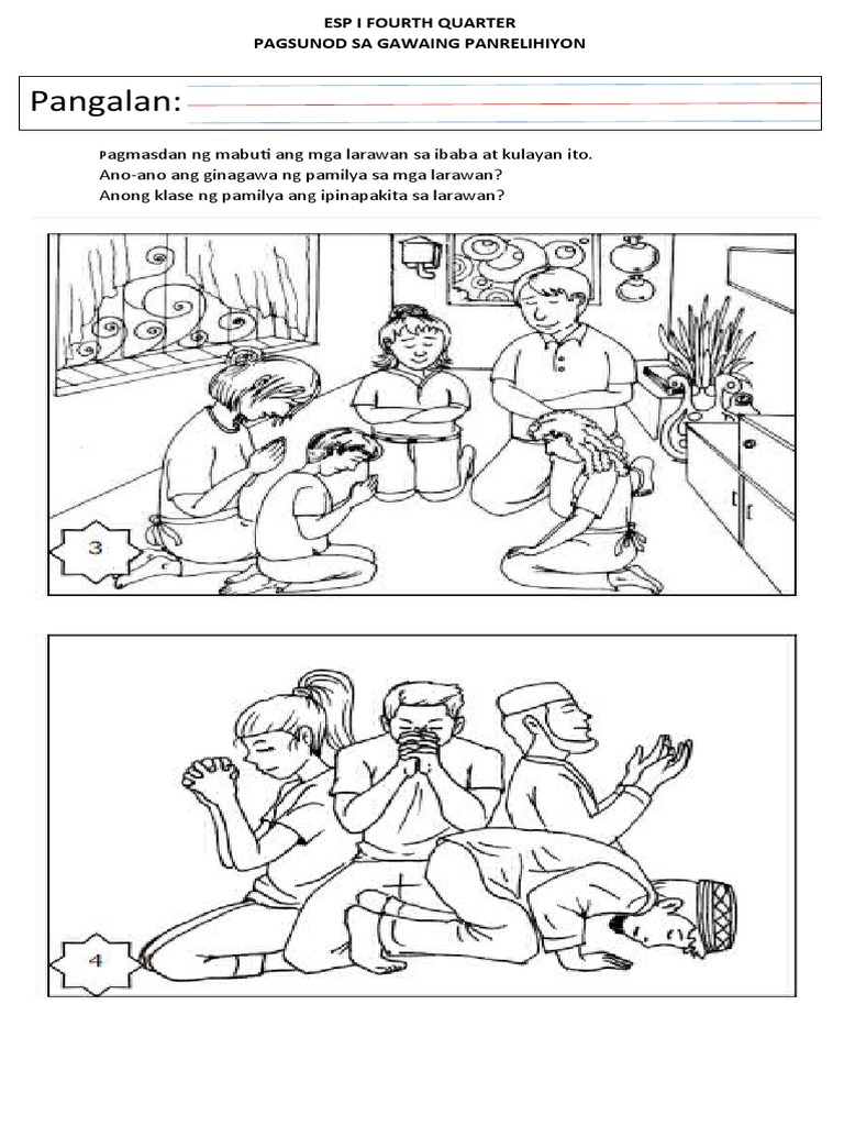 Gawaing Panrelihiyon Week 5-7 | PDF