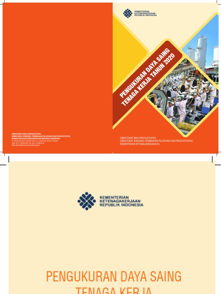 Buku Daya Saing Produktivitas 2020 | PDF | Bisnis