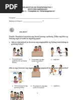 worksheet-GRADE 1 - Miyembro NG Pamilya - AP | PDF