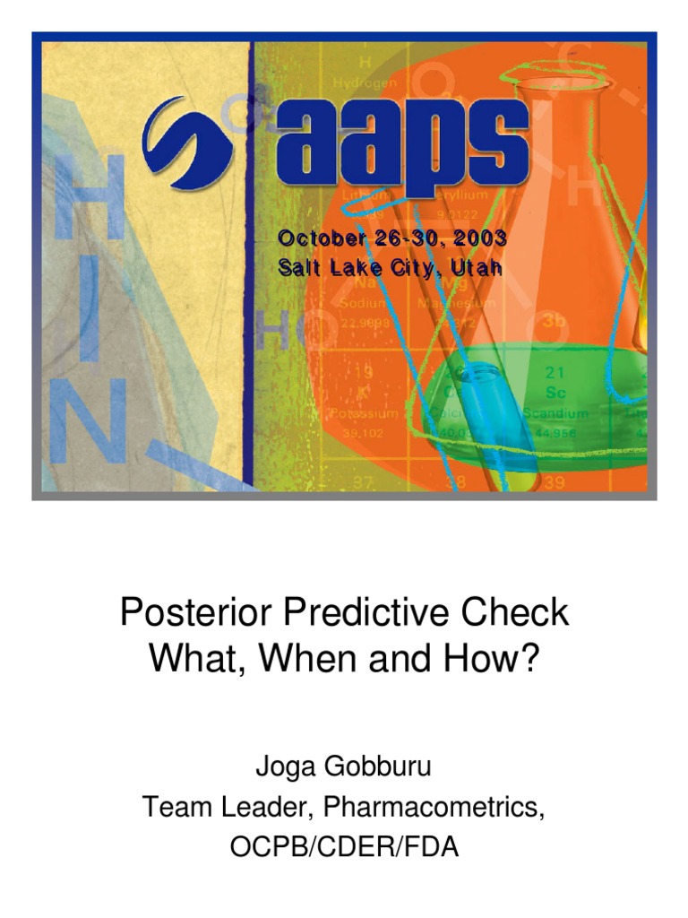 Posterior Predictive Check What, When and How | PDF | P Value ...