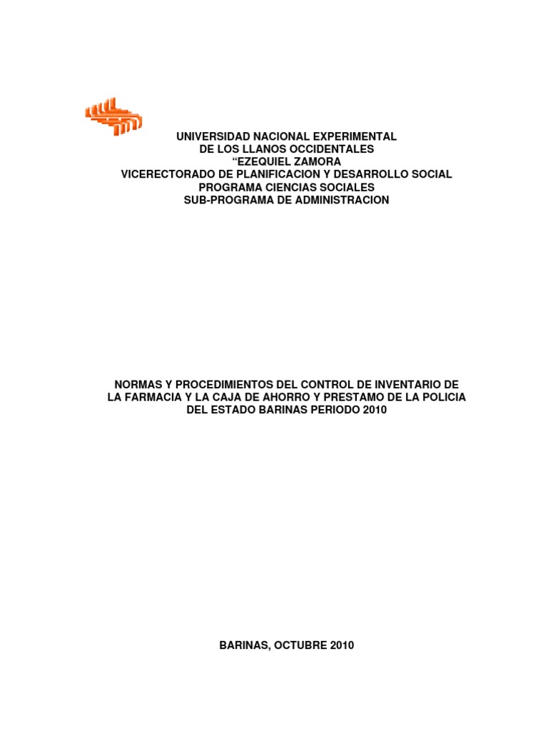 Tesis Unellez | PDF | Inventario | Contabilidad Tesis Unellez | PDF | Inventario | Contabilidad