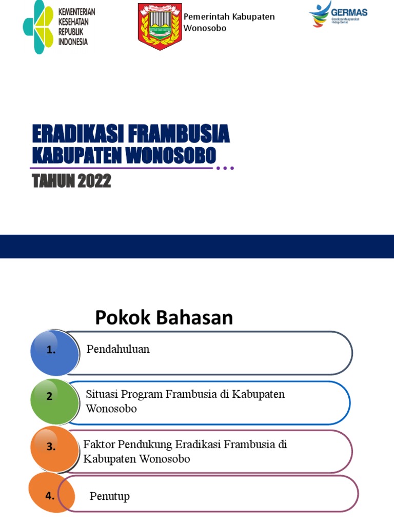 Eradikasi Frambusia Wonosobo 2022 | PDF
