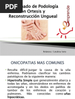 Onicectomia | PDF | Clavo (anatomía) | Dedo del pie