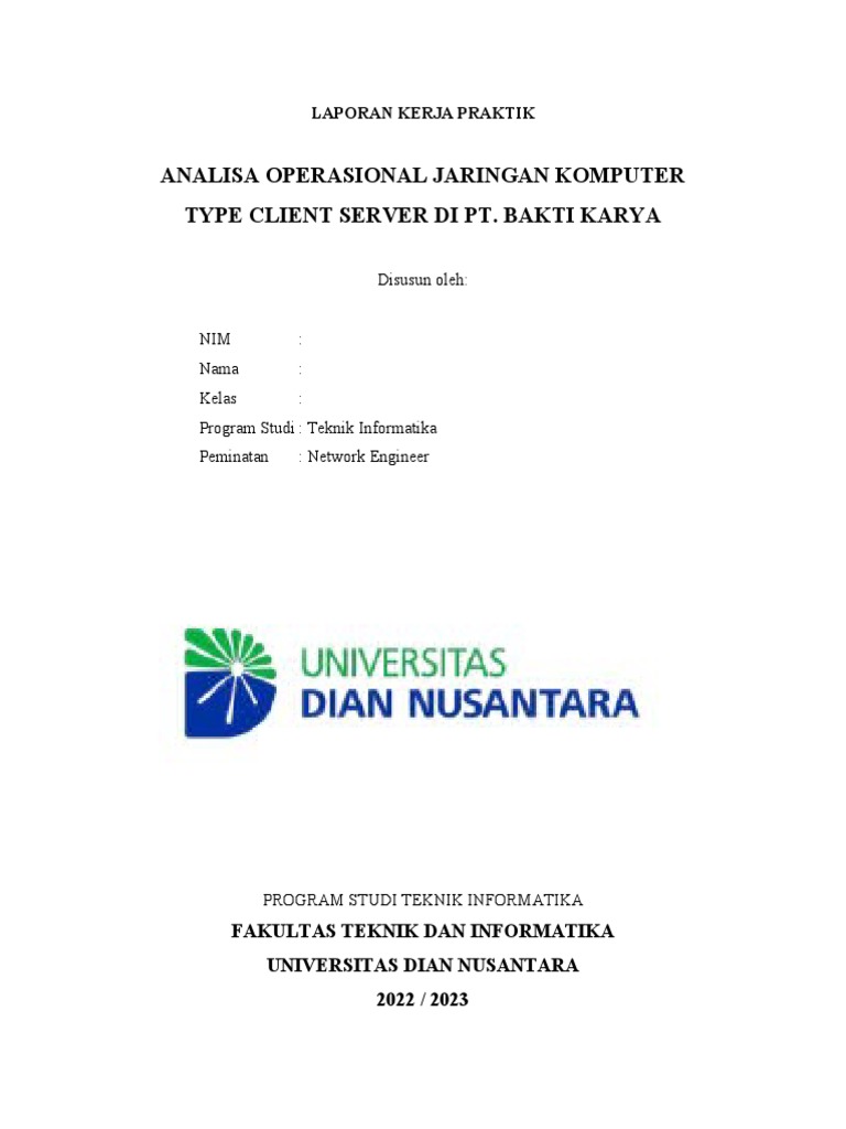 Contoh Laporan | PDF