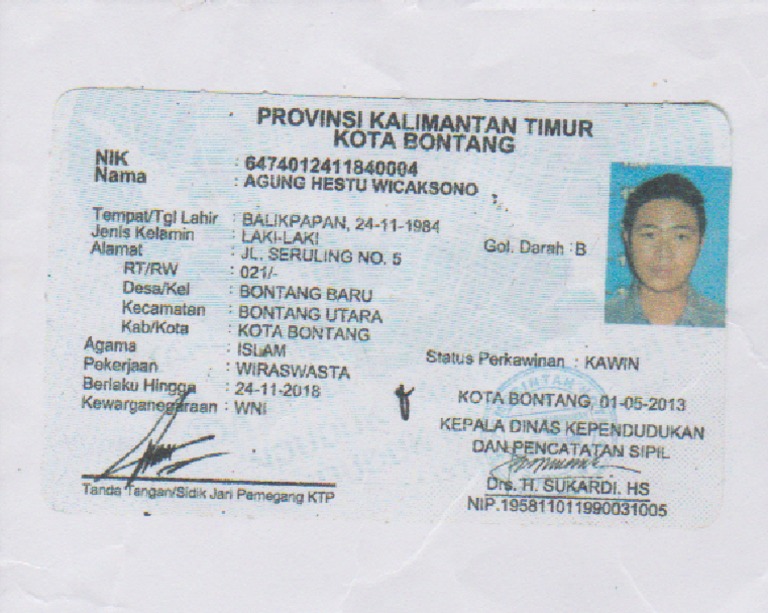 KTP Agung | PDF