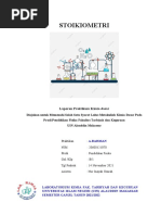 Laporan Praktikum Stoikiometri 2021 | PDF