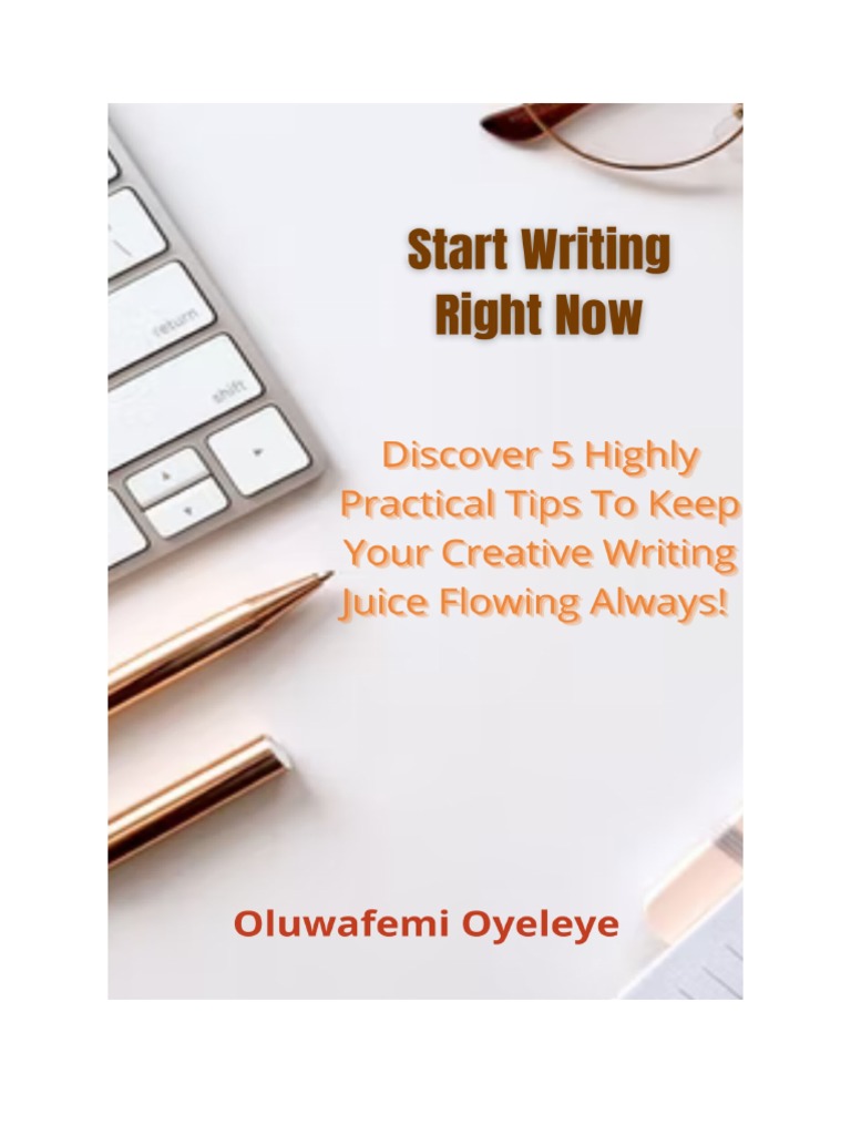 Start Writing Right Now | PDF