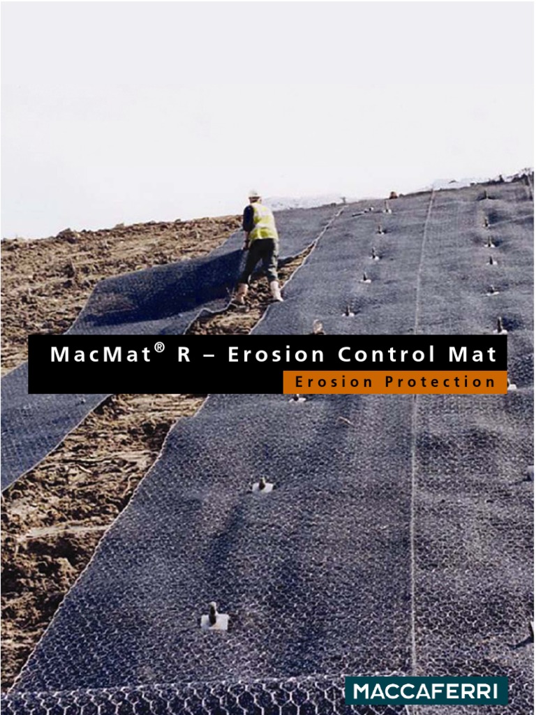 Macmat R-Erosion Control Mat | PDF | Erosion | Soil