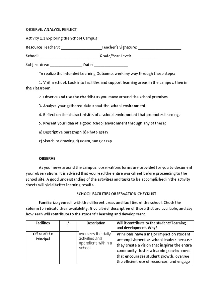 Lesson 1 Module 304 | PDF | Learning | Schools