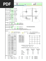 Combined Footing Design Excel Sheet | PDF | Physical Quantities | Materials