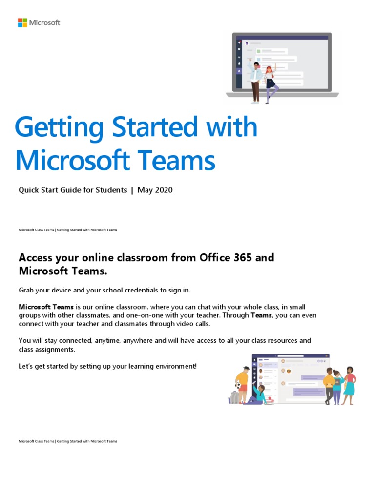 Getting Started With Teams STUDENT | PDF