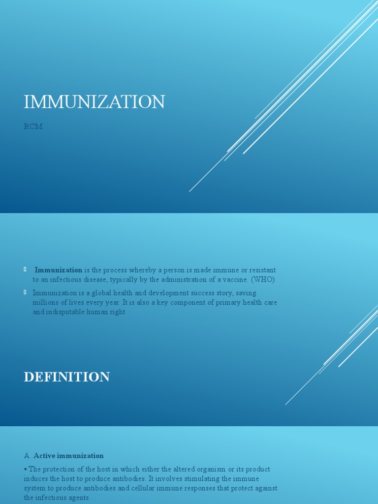Comprehensive Guide to Immunization: Definitions, Types of Vaccines ...