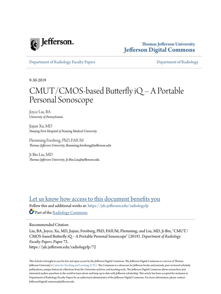 Fulltext | PDF | Medical Ultrasound | Medical Imaging