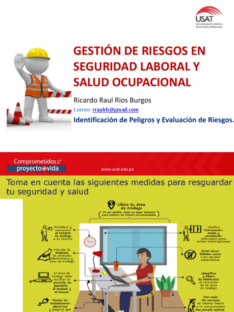 Gestion de Riesgos en SL y SO 22.09.22 | PDF | Riesgo | Seguridad y salud ocupacional