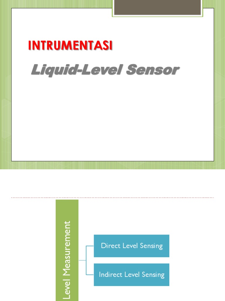 Liquid Level Sensor | PDF | Sains & Matematika