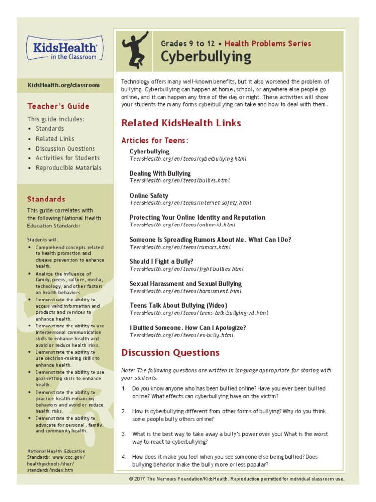 Kelas Materi Cyberbullying | PDF | Cyberbullying | Bullying