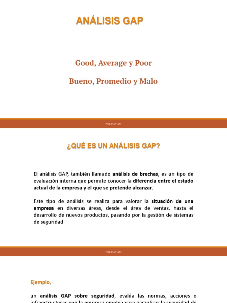 Analisis Gap | PDF | Business | Auditoría