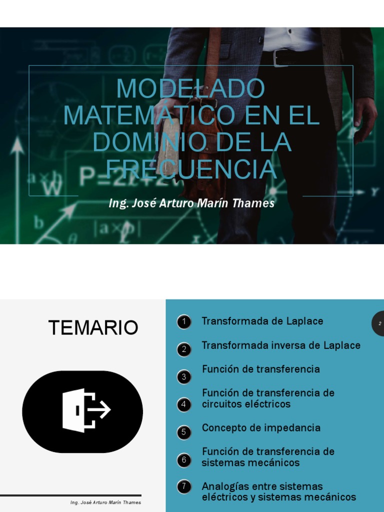 Modelado Matemático en El Dominio de La Frecuencia | PDF | Transformada ...