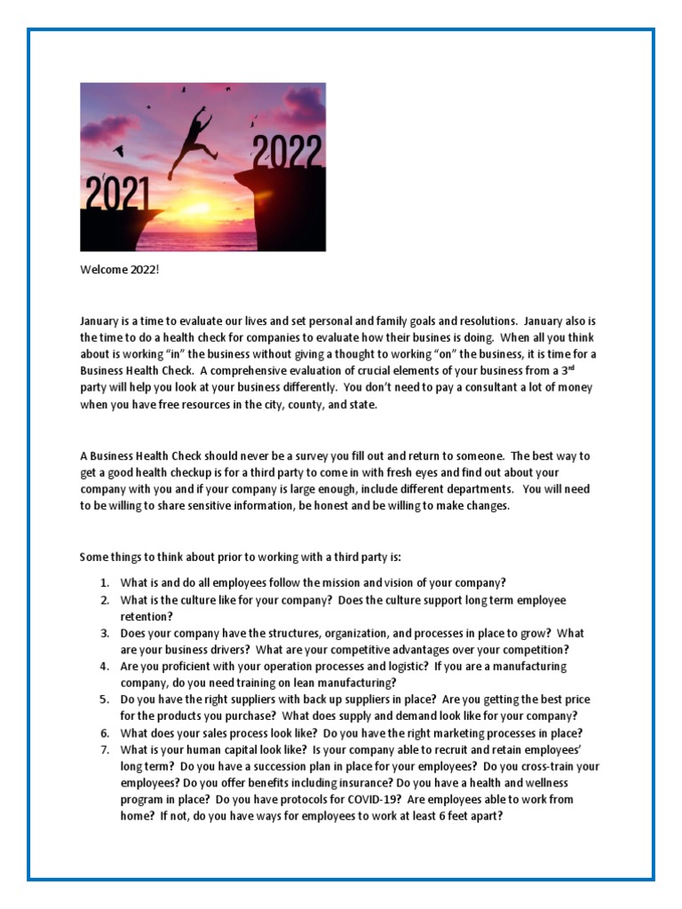 1-22 Directors Message | PDF | Employee Retention | Business