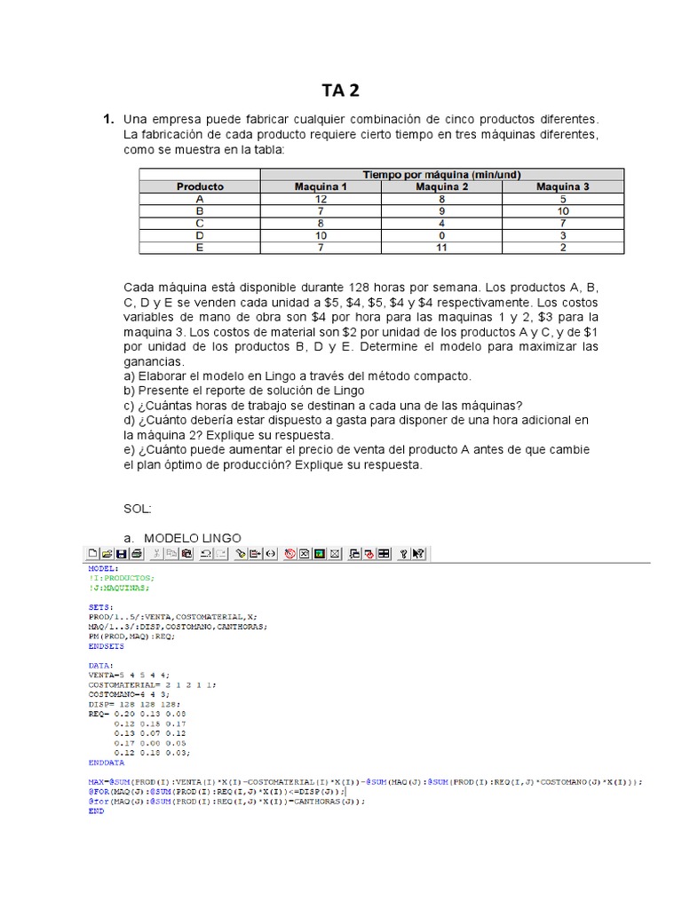 TA2 | PDF | Economias | Ciencias económicas