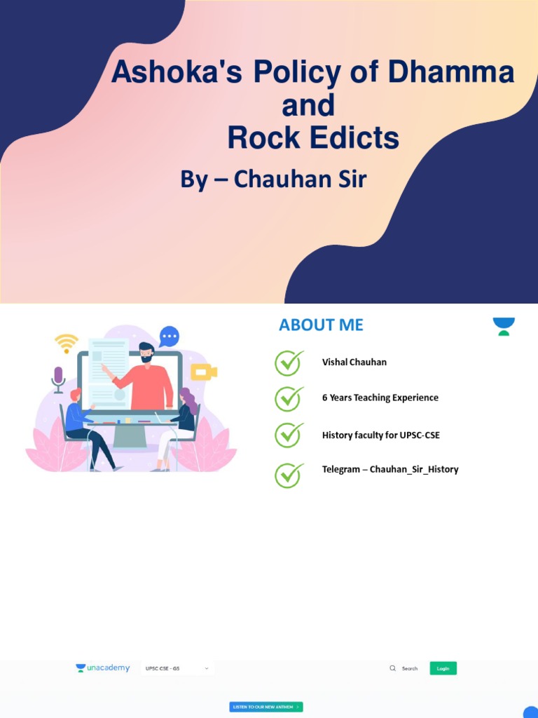 Ashoka's Policy of Dhamma | PDF | Ashoka | Indian Religions