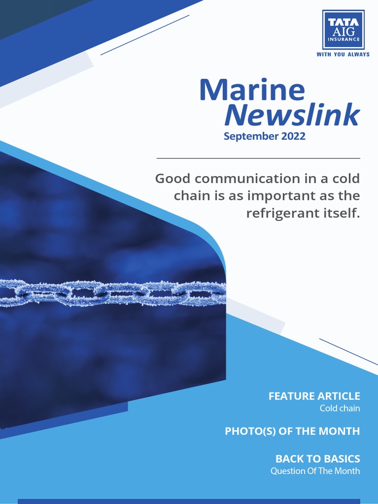 Marine Newslink - Cold Chain - SEPT 2022 | PDF