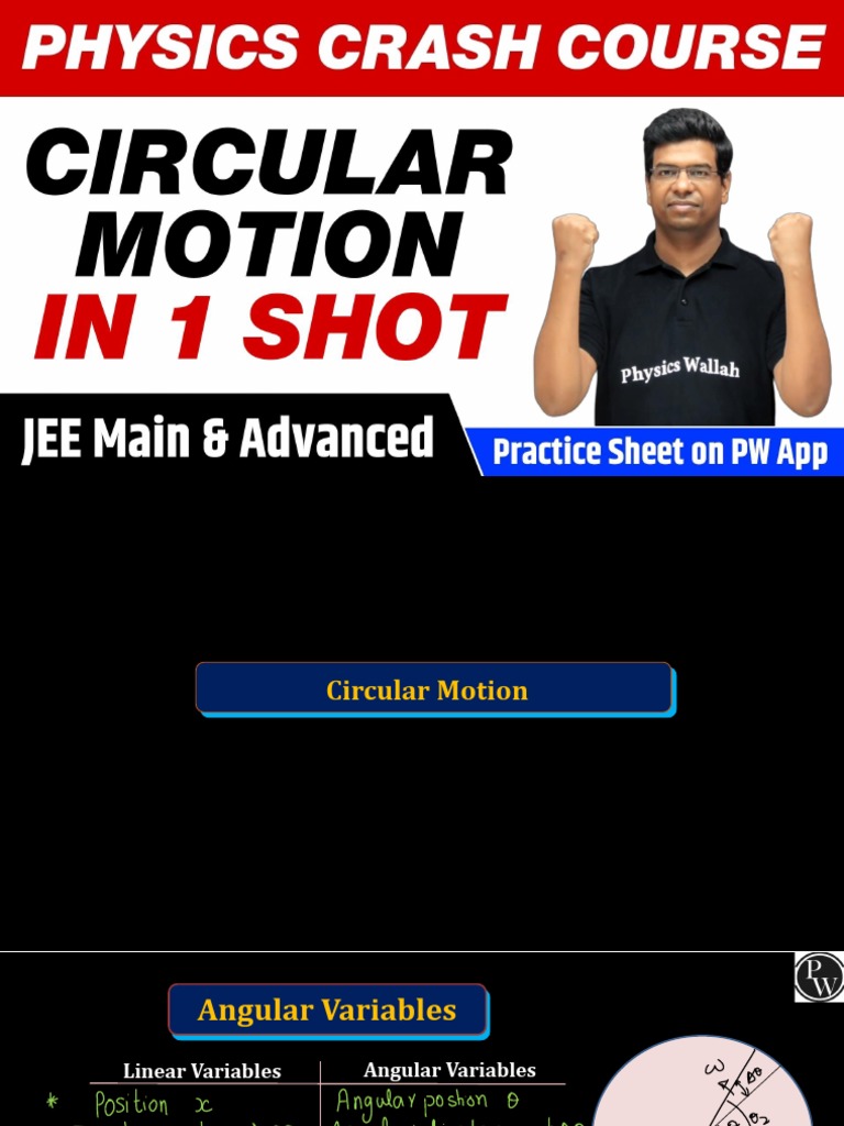 Circular Motion - Lect Notes | PDF